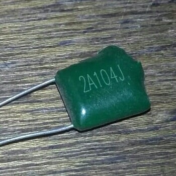 Jual Capasitor Mylar Kapasitor Milar 104/100V 104 100nF 100V 100n | Shopee Indonesia