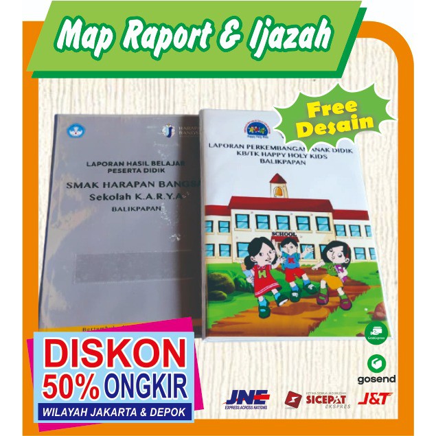 Jual Map raport - Map raport K13 - Map raport color | Shopee Indonesia
