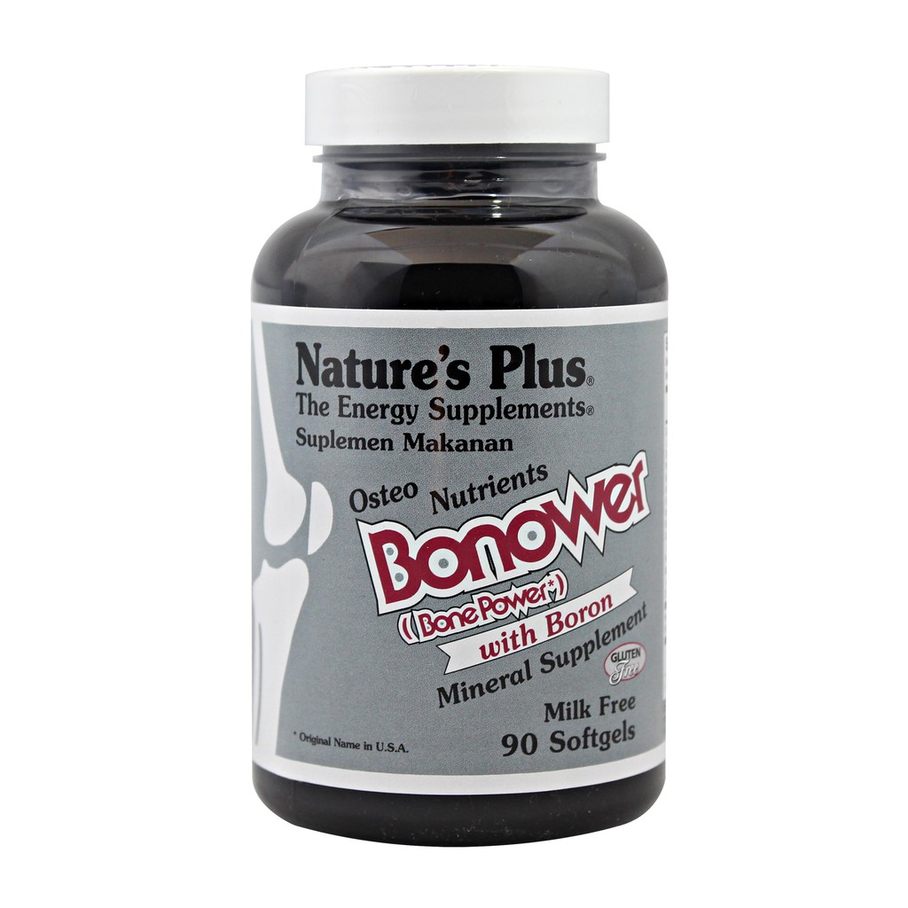 Jual Nature's Plus Bonower 90 softgel (bone power) | Shopee Indonesia