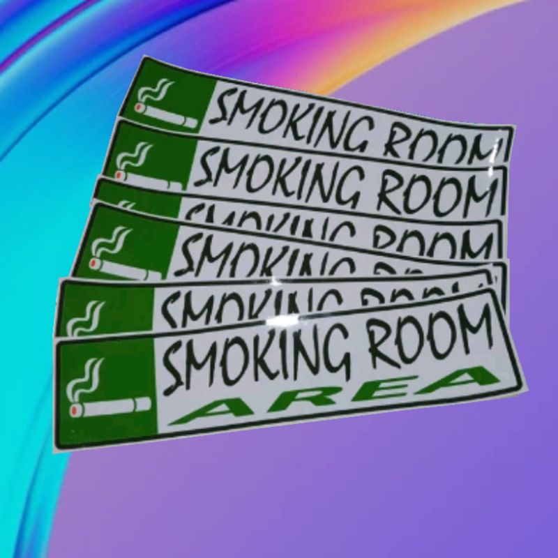 Jual stiker smoking room area | Shopee Indonesia