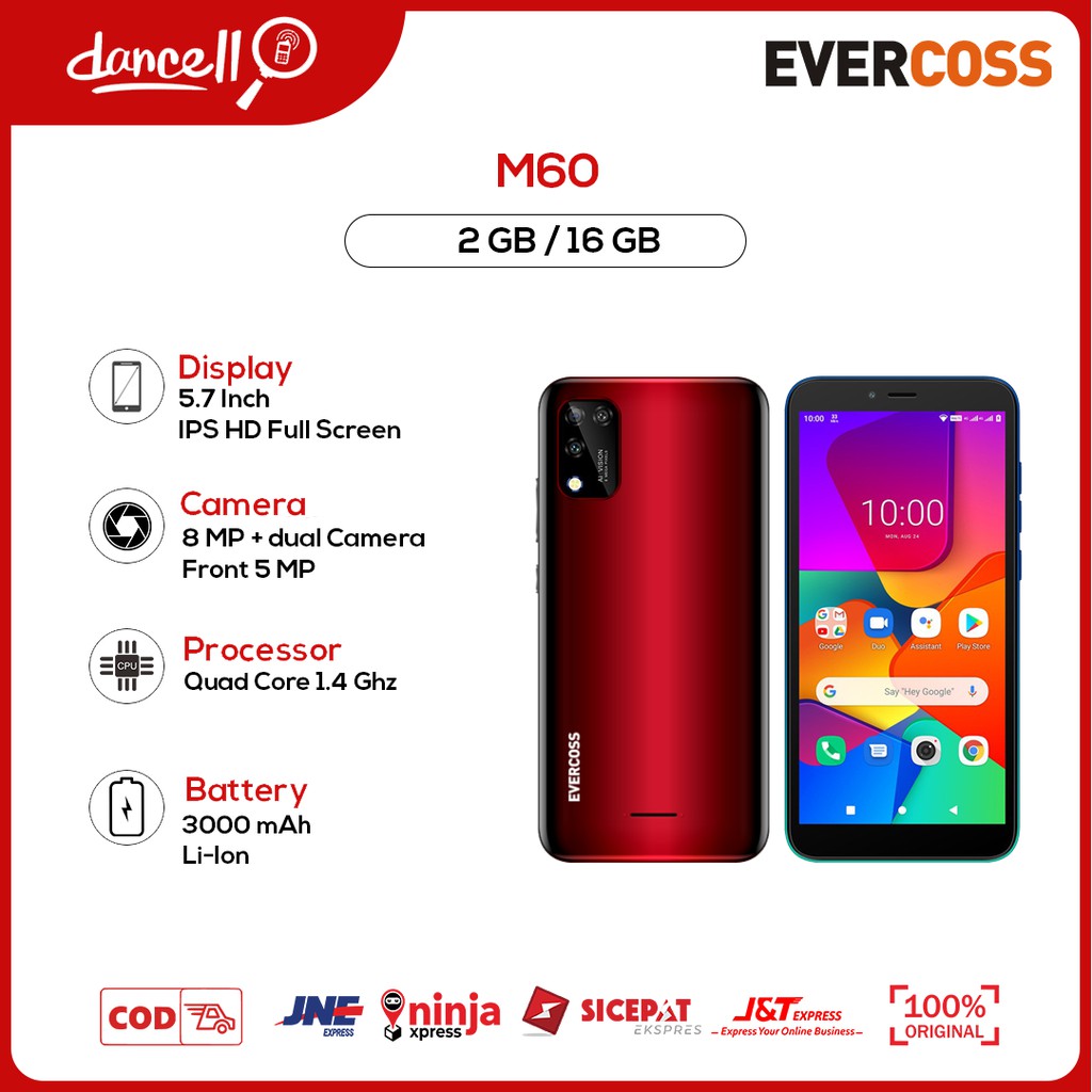 Jual hp evercoss m60 Harga Terbaik & Termurah Oktober 2023 | Shopee ...