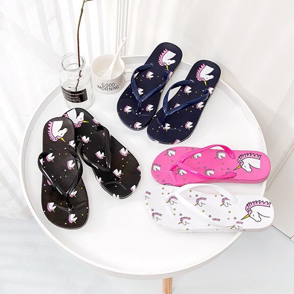 Jual SANDAL JEPIT WANITA UNICORN KUDA PONI | SENDAL JAPIT CEWE DEWASA ...