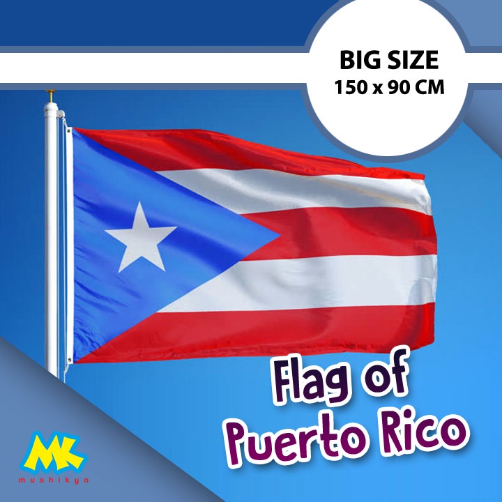 Jual Bendera Puerto Riko / Puerto Rico Big Flag | Shopee Indonesia
