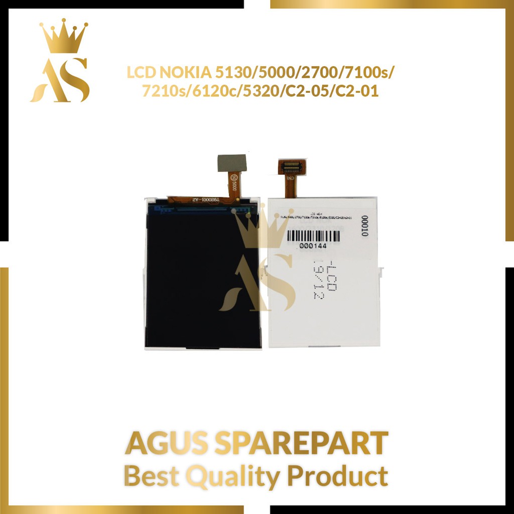 Jual LCD NOKIA 5130 / 5000 / 2700 / 7100s / 7210s / 6120c / 5320 / C2-05 / C2-01 | Shopee Indonesia