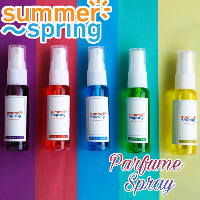 Jual Parfum Pengharum Spray Aneka Rasa Varian Summer Spring Original ...