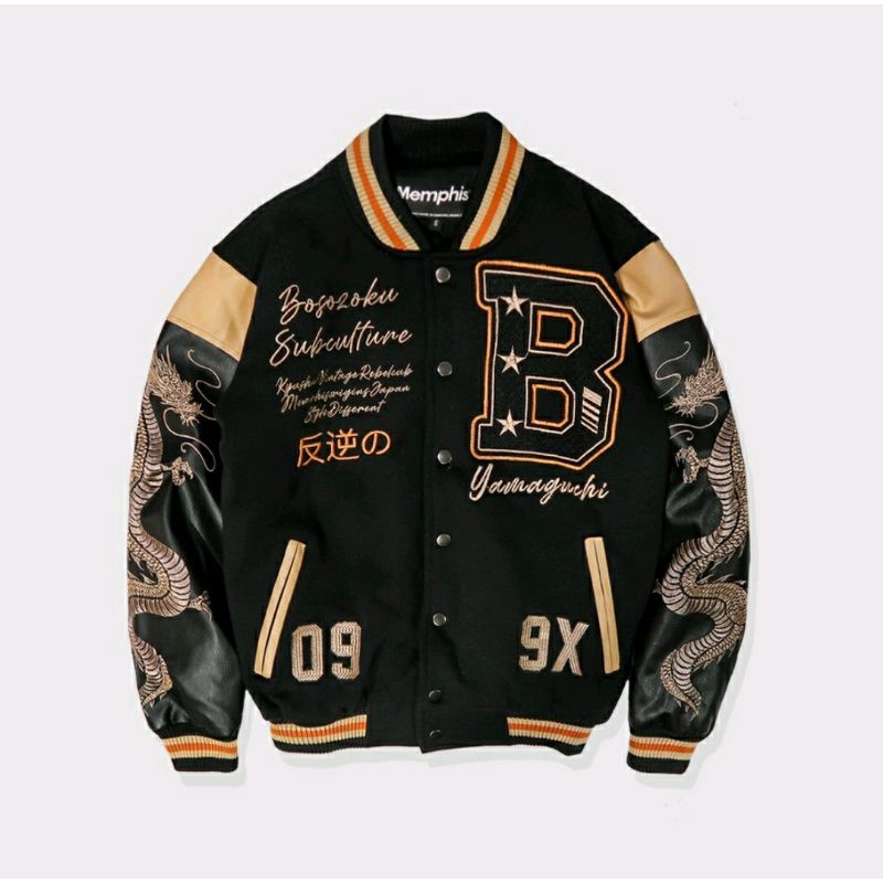 Jual MEMPHISORIGINS - TORA VARSITY JACKET / MEMPHIS ORIGINS - TORA ...