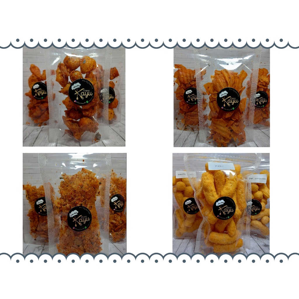 Jual Aneka Snack 3 Ribuan / Cemilan Bebas Pilih Jenis dan Rasa. Makaroni / Keripik Kaca ...