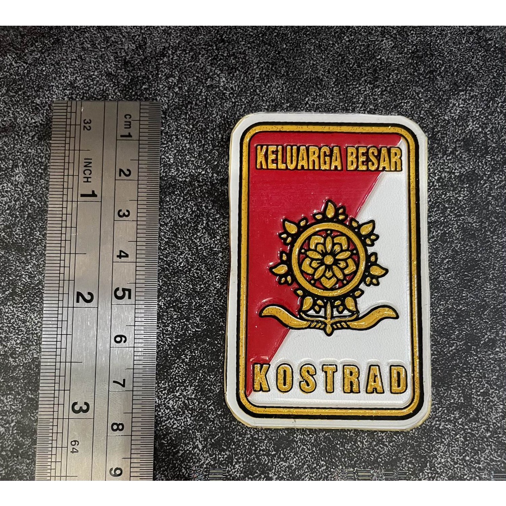 Jual Stiker Kostrad - Sticker Kostrad Kotak - Sticker Logo Kostrad ...