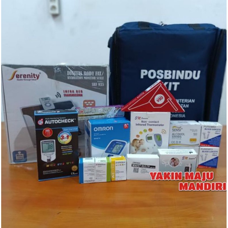Jual Posbindu Kit Tipe AA Lengkap | Shopee Indonesia