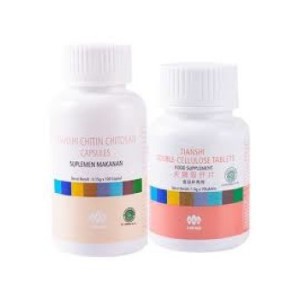Jual Pelangsing Herbal Obat Diet Tiens Double Cellulose + Chitin ...