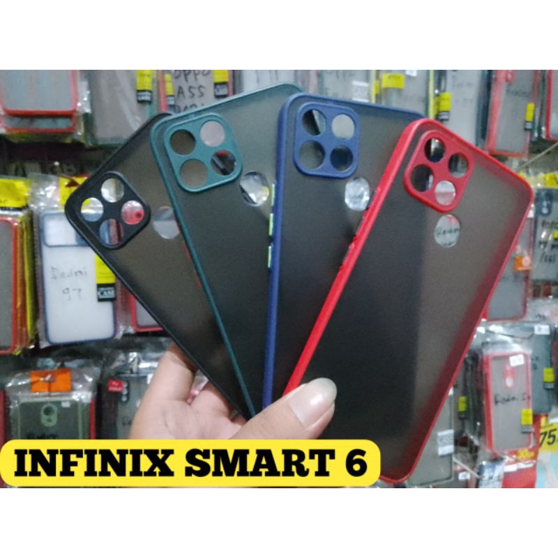 Jual Aero case INFINIX SMART 6 (X6511B, X6511)//tempered glass ...