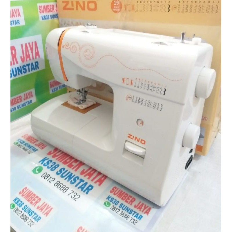 Jual mesin jahit portebe zino 19 pola model jahitan | Shopee Indonesia