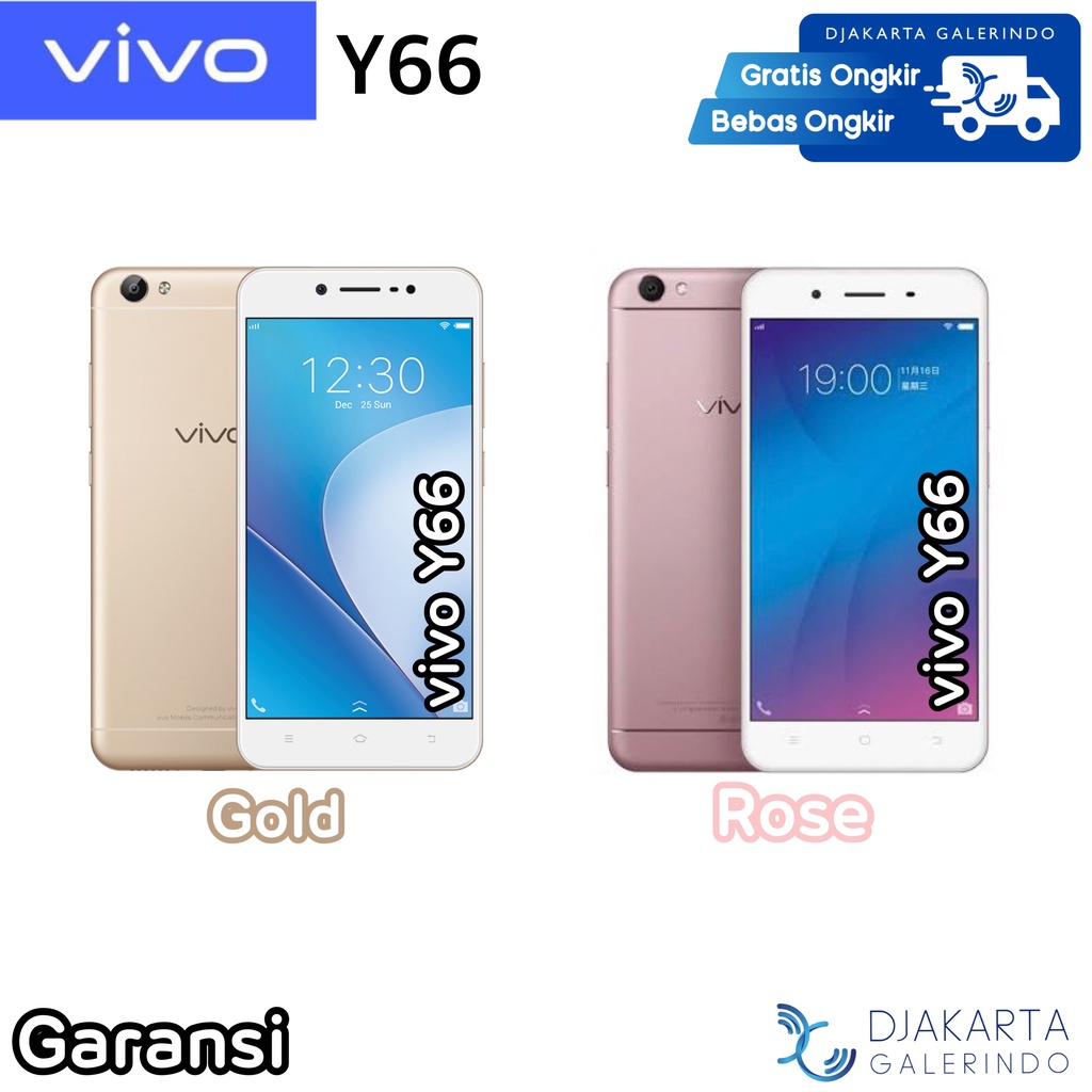Jual VIVO Y66 3/32GB ( 32 ) - Garansi | Shopee Indonesia