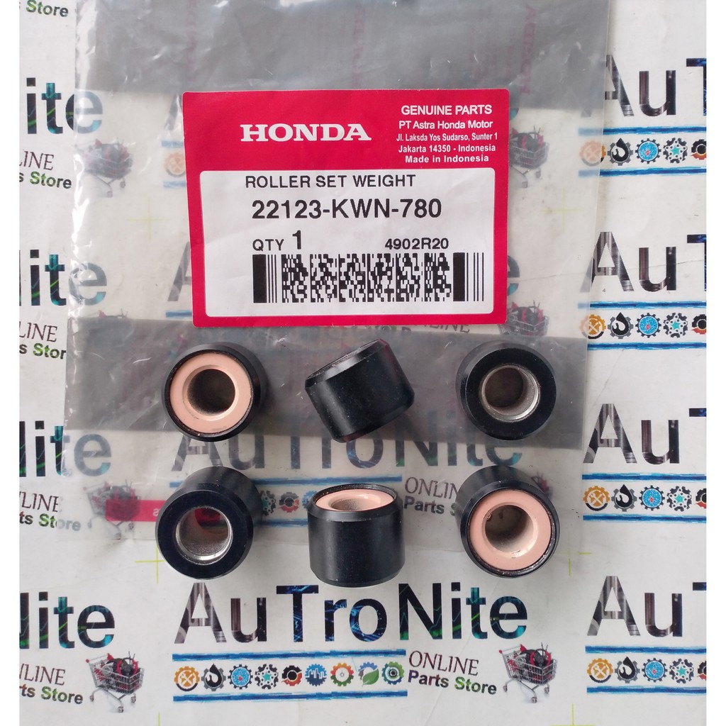 Jual Roller Weight 17 GRam Set 22123-KWN-780 Original Honda ADV PCX 150 ...