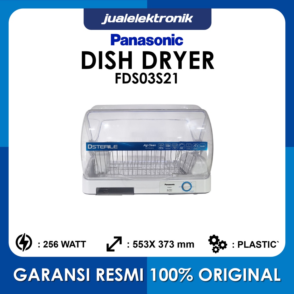 Jual Panasonic FDS03S21- Dish Dryer/Pengering Piring Sendok Gelas FDS-03S21 | Shopee Indonesia