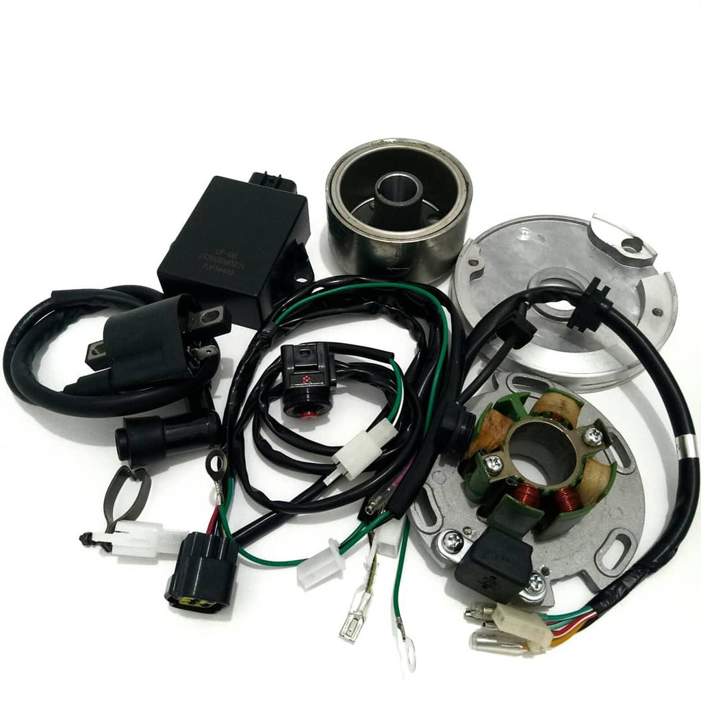 Jual magnet yz thailand RX king Supra ninja Jupiter plus spul lampu motor universal tanpa ...