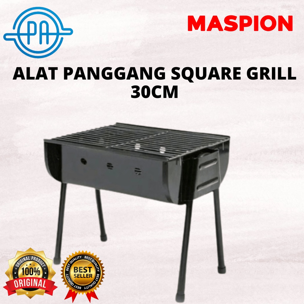 Jual ALAT PANGGANG MULTI SQUARE GRILL MASPION 30CM SERBAGUNA ...