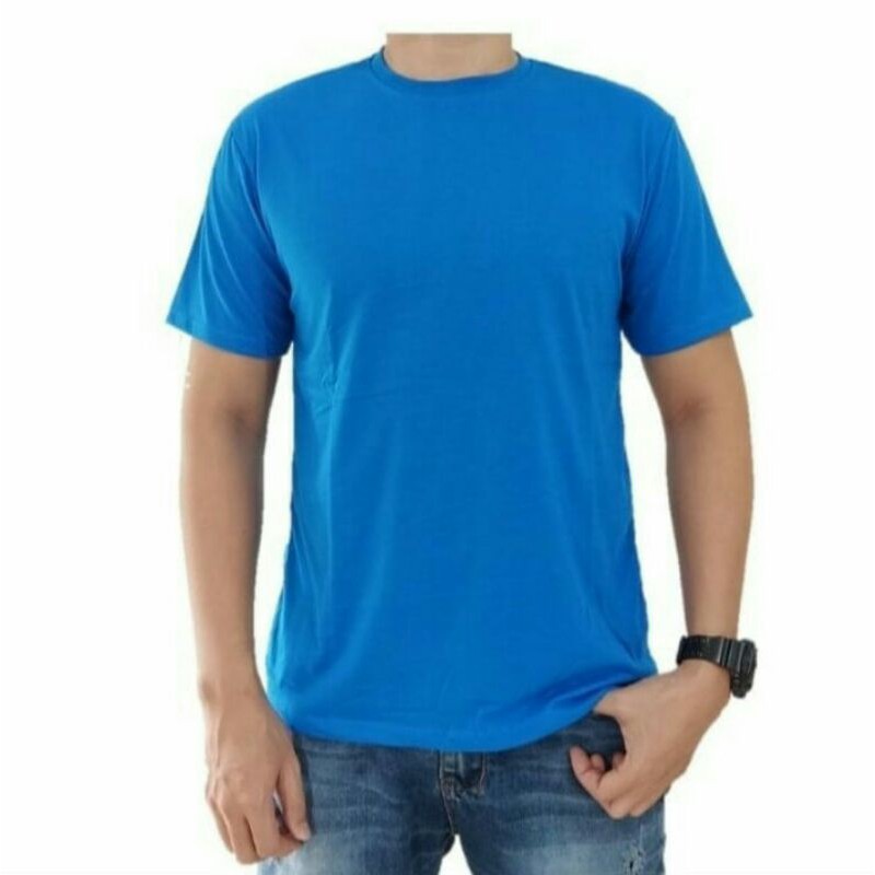 Jual kaos polos pria/wanita warna Turkish tua 100% cotton combed 30s ...