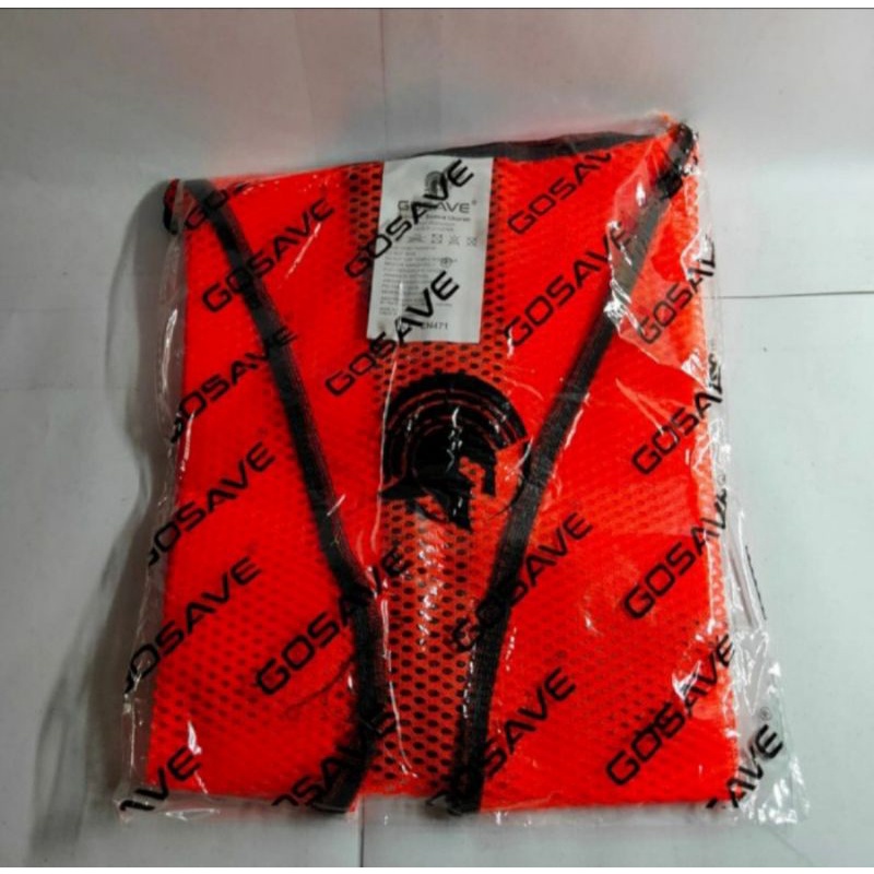 Jual rompi jaring orange merk gosave / Vipro di kirim yg ready ya ...