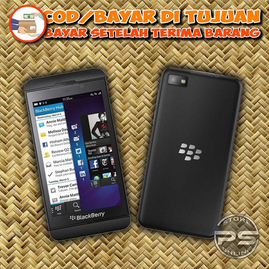 Jual Blackberry Z10 - BB Layar Sentuh - Bisa menjalankan aplikasi ...