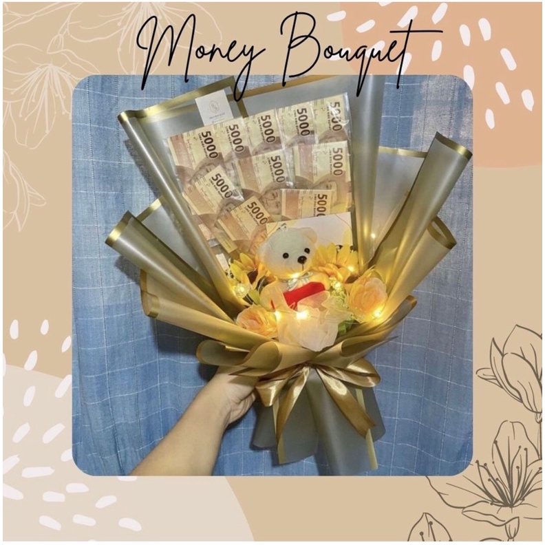 Jual [READY] Money Bouquet (Buket Uang) | Shopee Indonesia