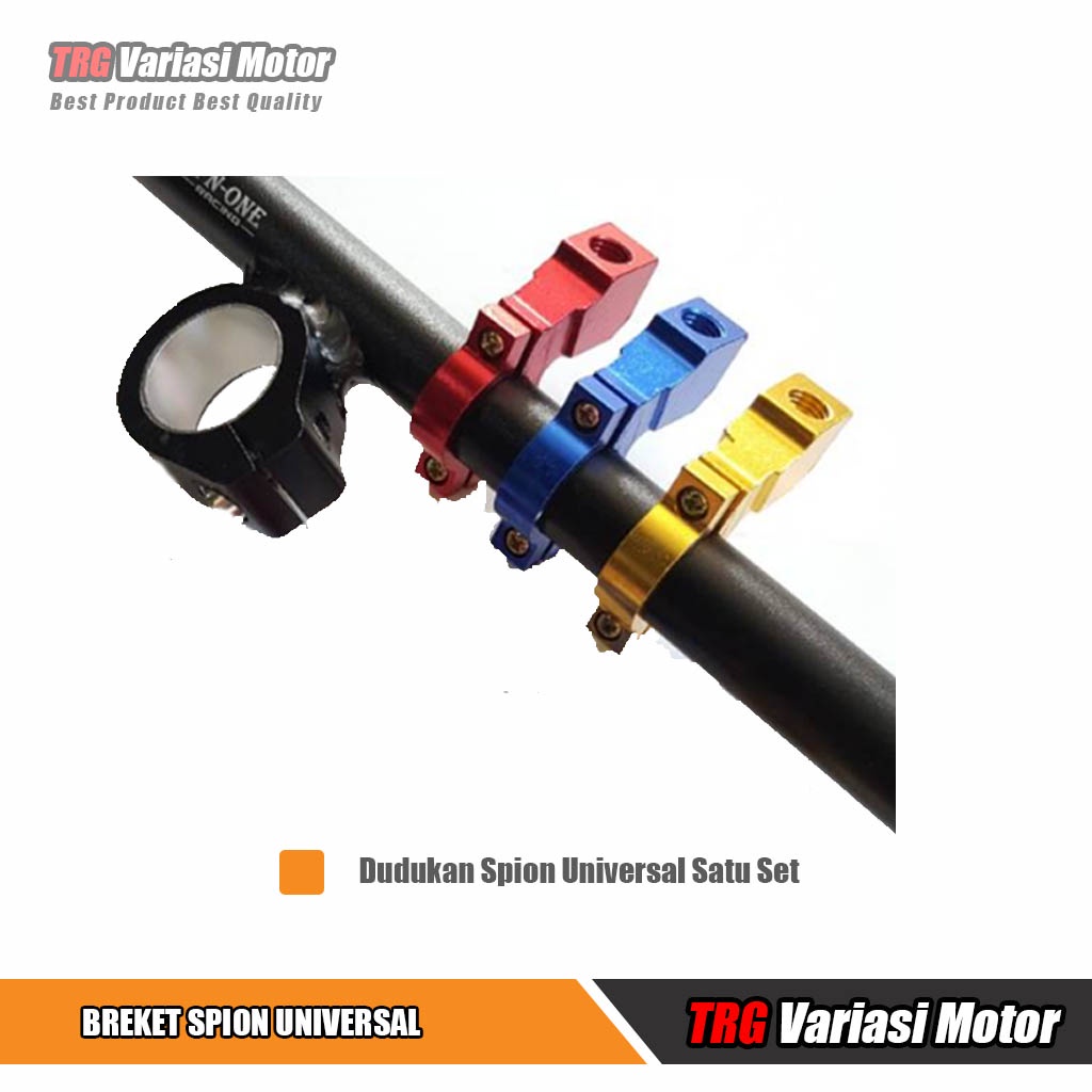 Jual Breket Spion Dudukan Spion Honda Universal CNC TRG Satu Set Untuk ...