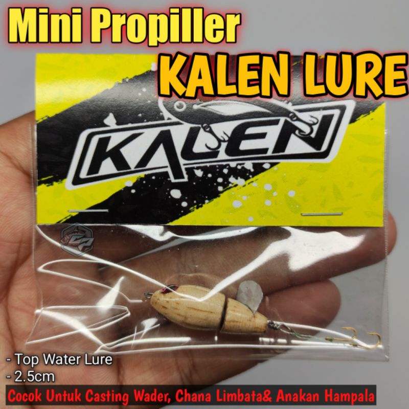Jual Mini Propiller KALEN LURE / Umpan Limbata / Umpan Casting Wader ...