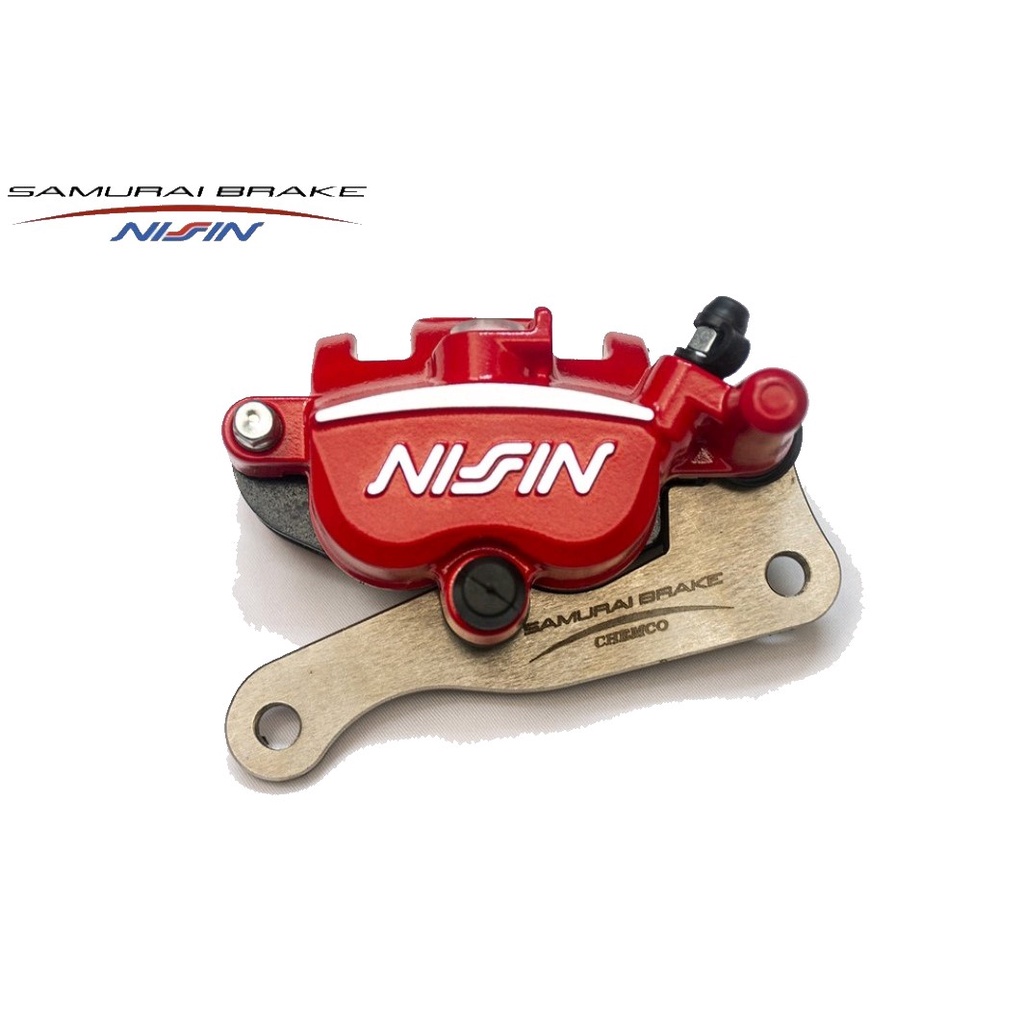 Jual Caliper Kaliper NISSIN Samurai Brake 2 PISTON BEAT KLX Ninja Nmax R15 Xride CRF Vixion ...