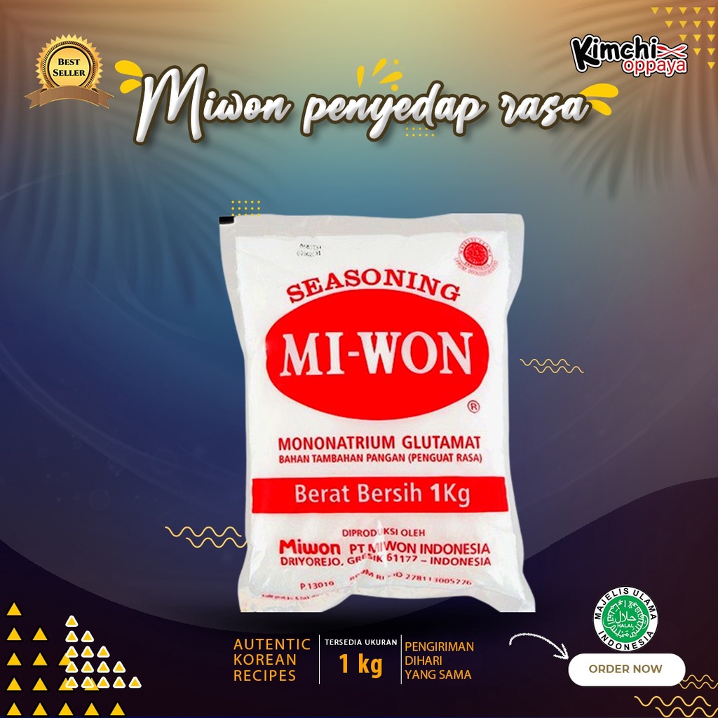 Jual Miwon 1kg Seasoning Penyedap Rasa Makanan Indonesia | Shopee Indonesia