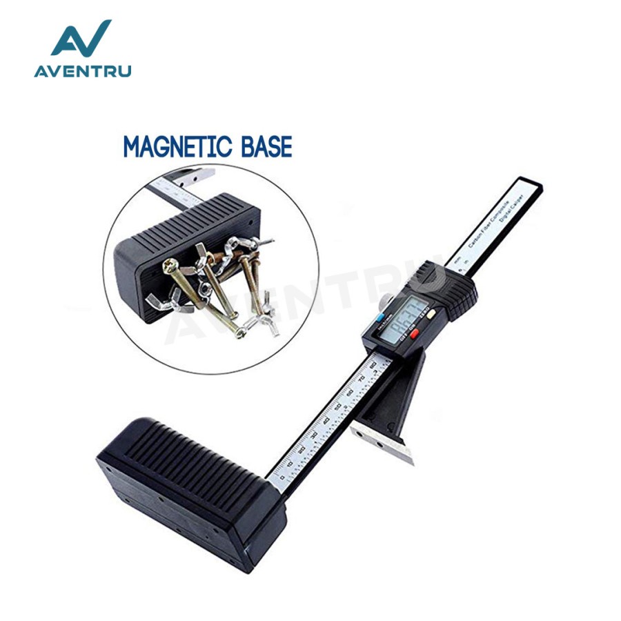Jual Pengukur Tinggi Digital Height Gauge Vernier Caliper Kayu Wood ...