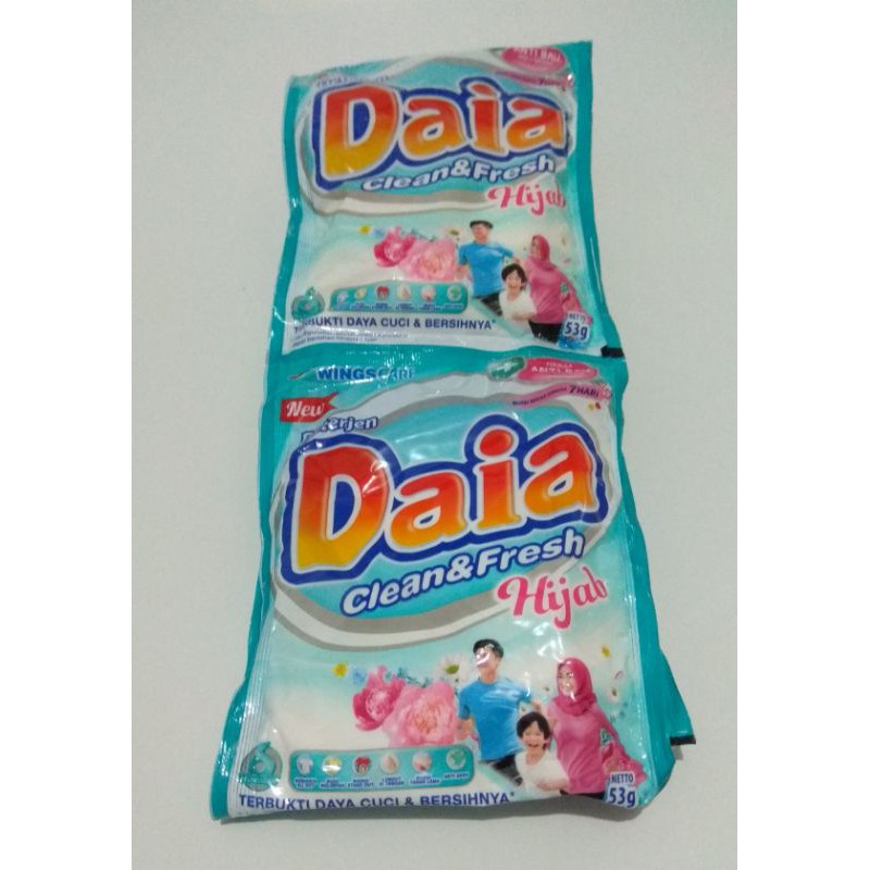 Jual Daia Hijab Renceng (6x53gr) | Shopee Indonesia