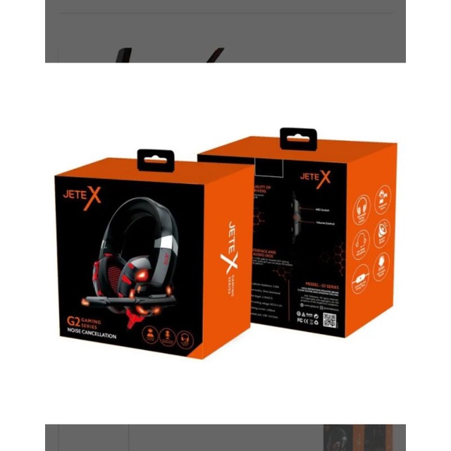 Jual Headset Gaming Bando Headphone Gaming Noise Cancelling JETEX G2 ...