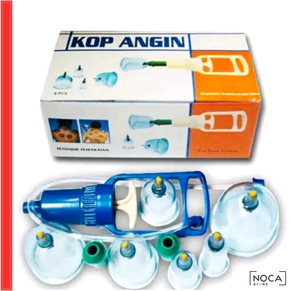Jual NCS - Kop Angin isi 6 Cup Tabung - Set Alat BEKAM Badan Refleksi ...