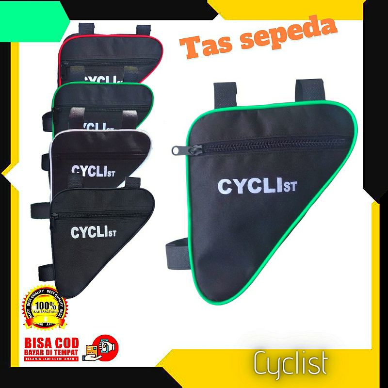 Jual Cyclist Tas Sepeda Gunung Mtb Frame Sepedah Segitiga Waterproof ...
