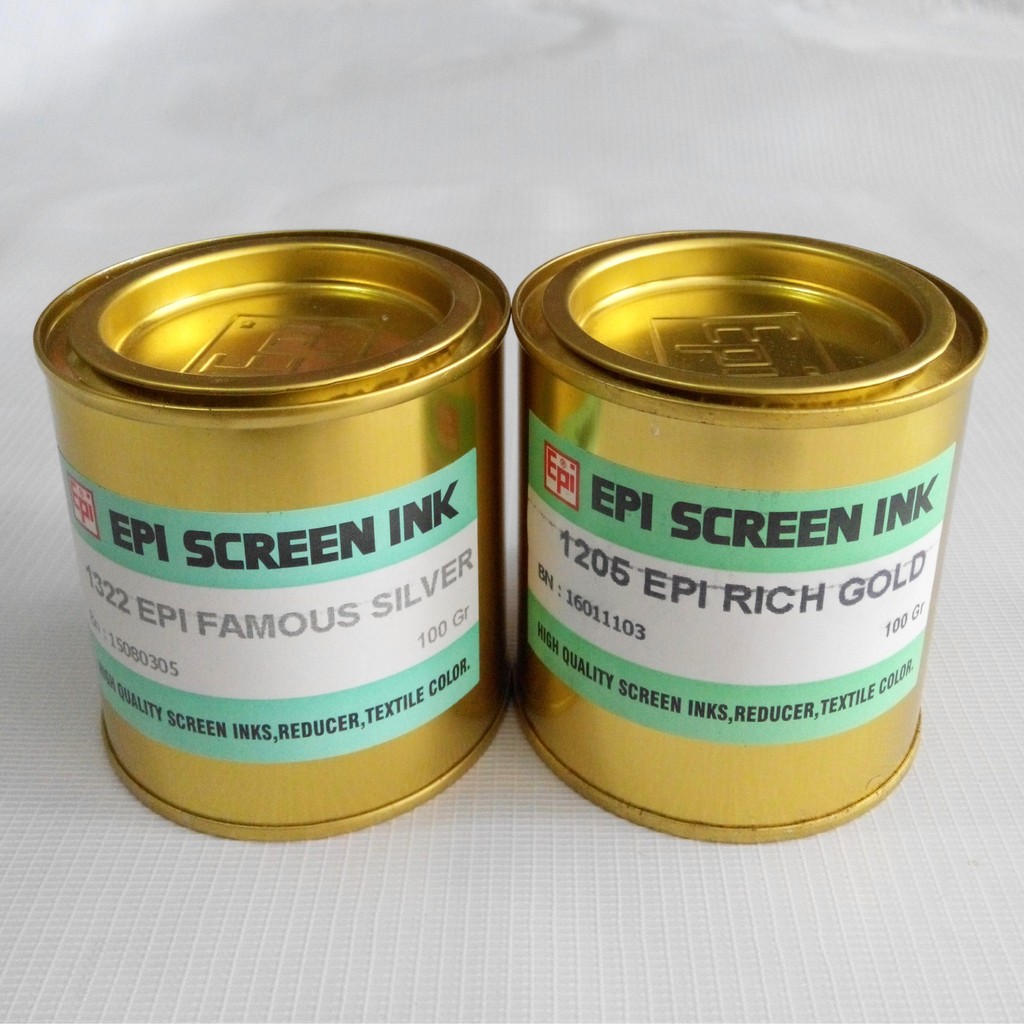 Jual Serbuk Warna EMAS Rich Gold Epi Screen Ink (Label Hijau Muda) 100 ...