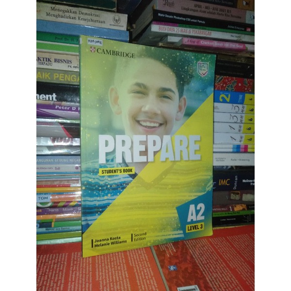 Jual ORIGINAL BUKU PREPARE STUDENTS BOOK A2 LEVEL 3 SECOND EDITION ...
