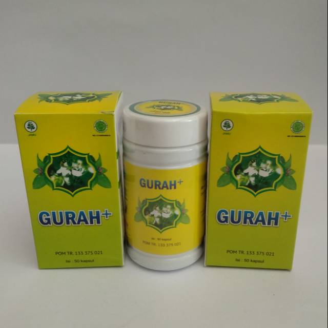 Jual KAPSUL GURAH | GURAH KAPSUL | GURAH PLUS | HERBAL GURAH | Shopee ...