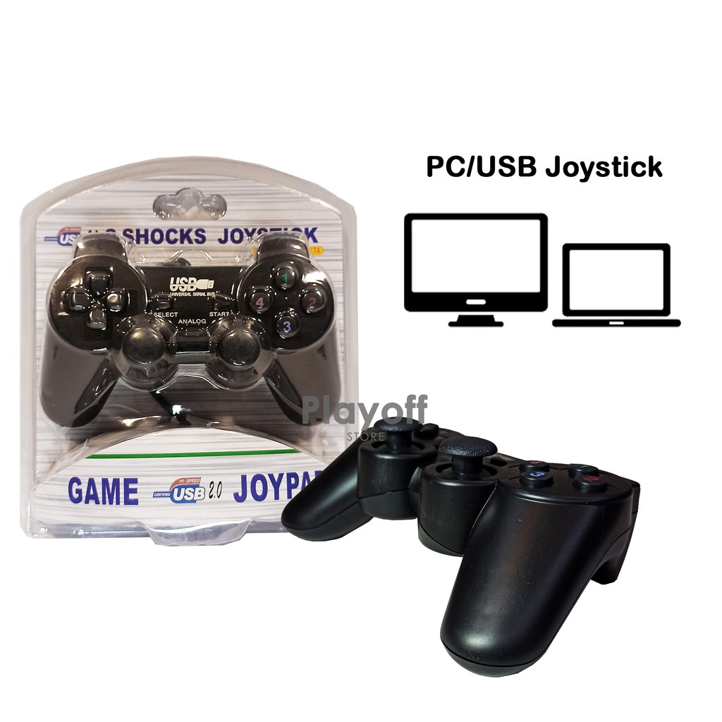 Jual Stick Game Pad - Single Controller USB PC Gaming Console | Shopee ...