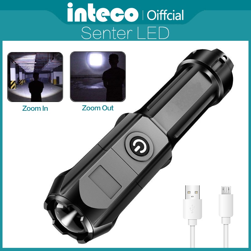 Jual Senter Swat Led 36w Senter Led Police Chargeable Senter Cas 3000 ...