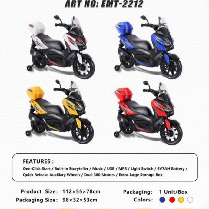 Jual motor aki anak N max Exotic emt-2212 | Shopee Indonesia