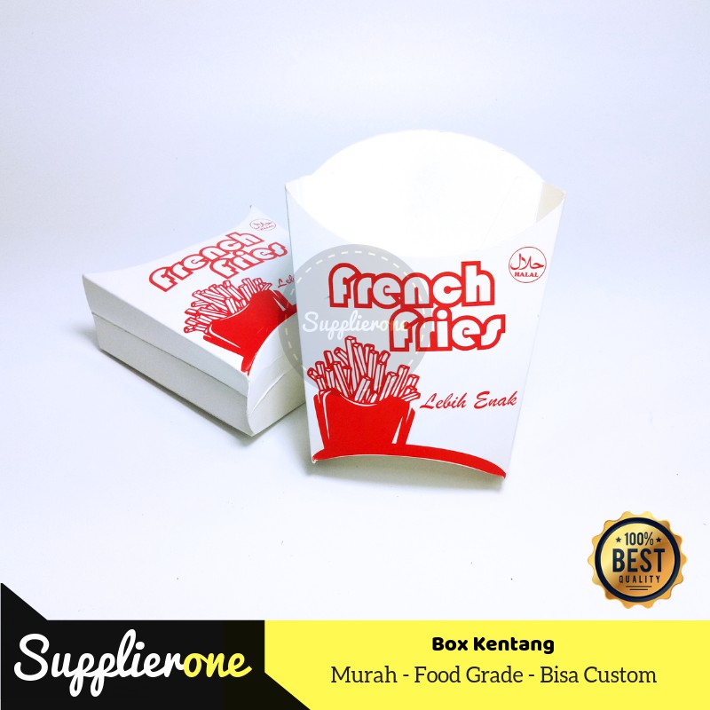 Jual Box Dus Kentang Goreng, kantonKentang Goreng, Kemasan Kentang ...