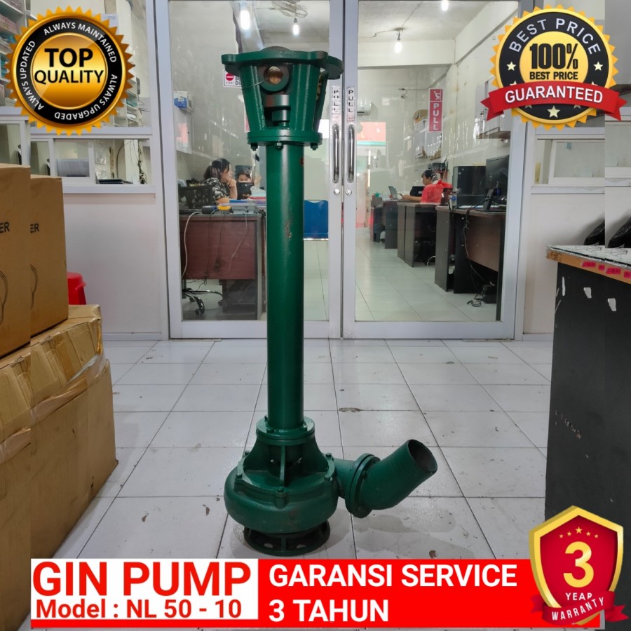 Jual Submersible pump 2" 25 m3/h 2 Hp 1.5 kw 2 inch 1,5kw NL 50-10 GIN ...