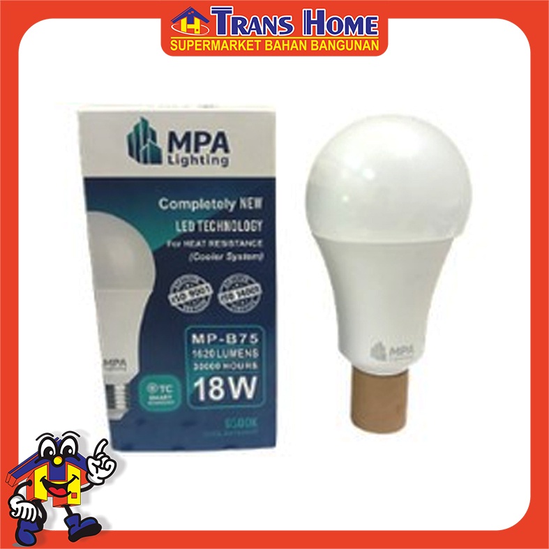 Jual Lampu Led Bulb MP-B75/18W-6500CDL Putih (MPA) | Shopee Indonesia