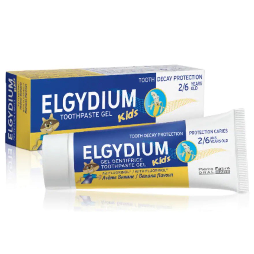 Jual Elgydium Kids Toothpaste Banana Flavour 50ml (3-6 tahun) | Shopee ...