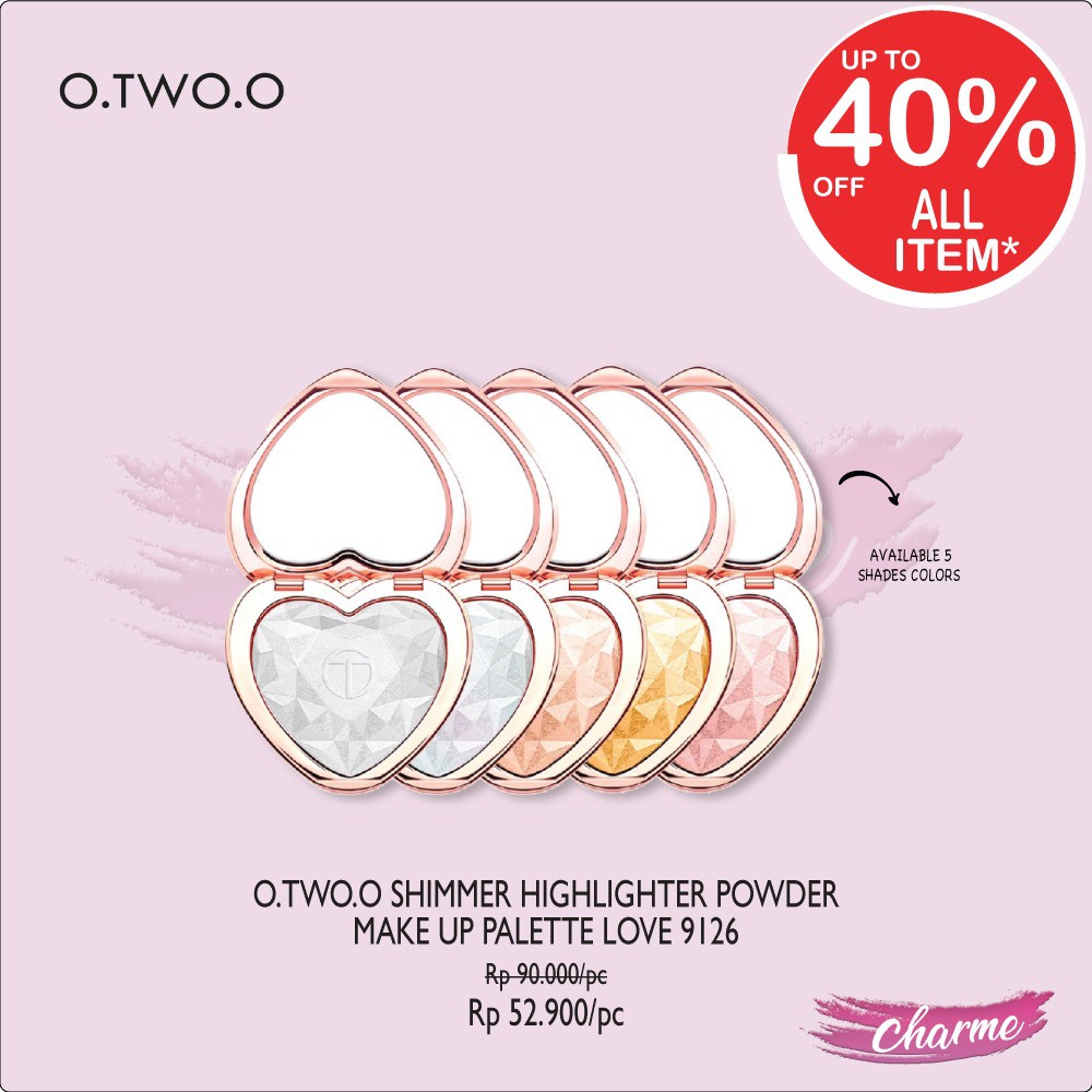 Jual (READY & ORI) O.Two.O otwoo Shimmer Highlighter Powder Make Up ...
