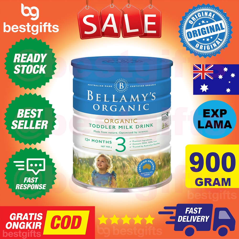 Jual BELLAMY'S BELLAMYS BELLAMY ORGANIC TOODLER MILK STEP 3 SUSU ...