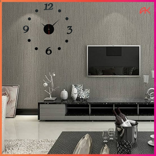 Jual JAM TEMPEL DINDING/TEMBOK ANALOG 3D MODERN / JAM DEKORASI RUANG ...