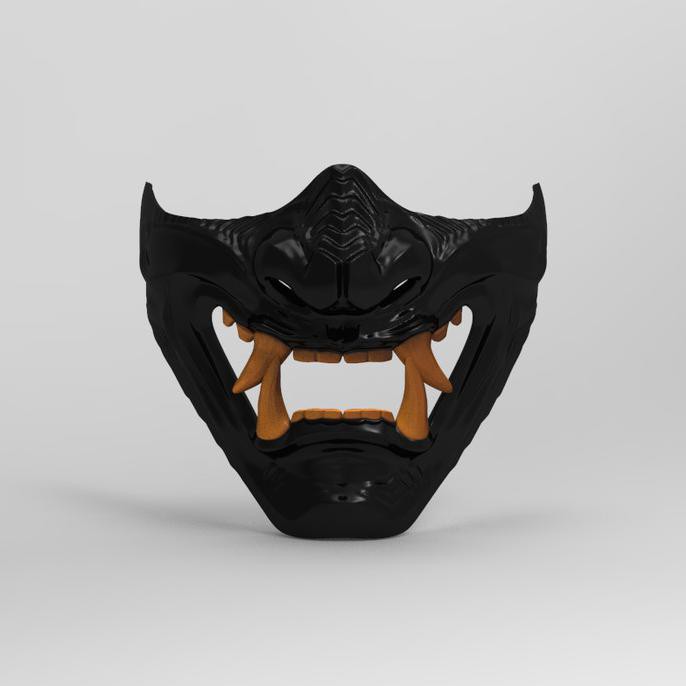 Jual Produk Unggulan] Samurai Mask Masker Samurai Jepang Oni Hannya ...