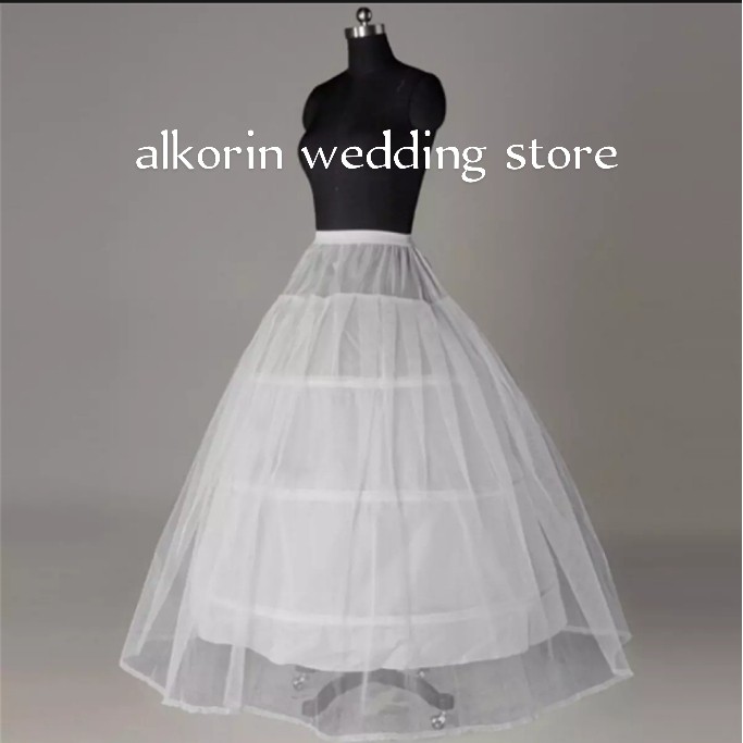 Jual Petikut/petticoat/pengembang rok gaun pengantin wanita ring 3 ...