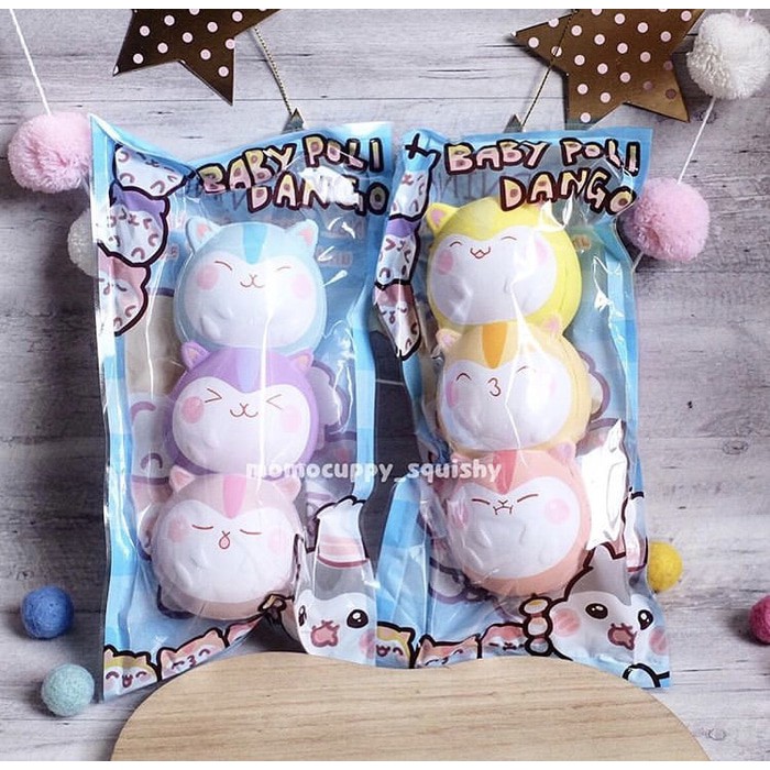 Jual PROMO SQUISHY LICENSED baby poli dango by popular boxes (100% ORI) | Shopee Indonesia